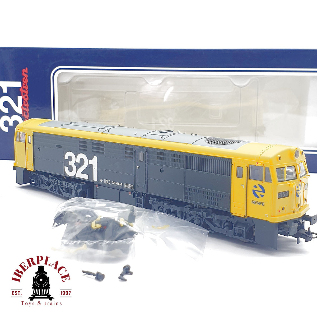 ♻️ Segunda Mano - Electrotren 3102D Digital Locomotora Diesel 321 059 ...