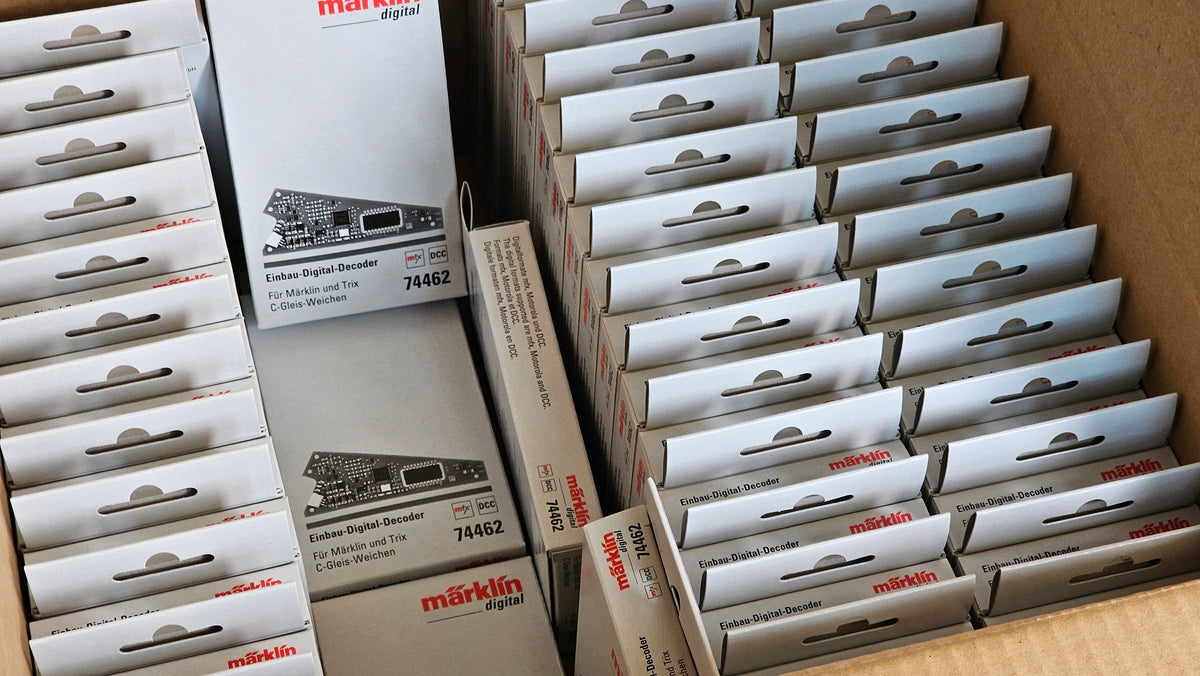 1:87 Märklin 74462 Decoder mfX DCC para desvios de Marklin y Trix via ...